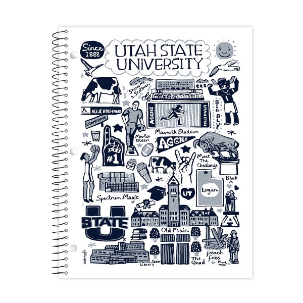 Julia Gash 1 Subject Notebook | USU Campus Store