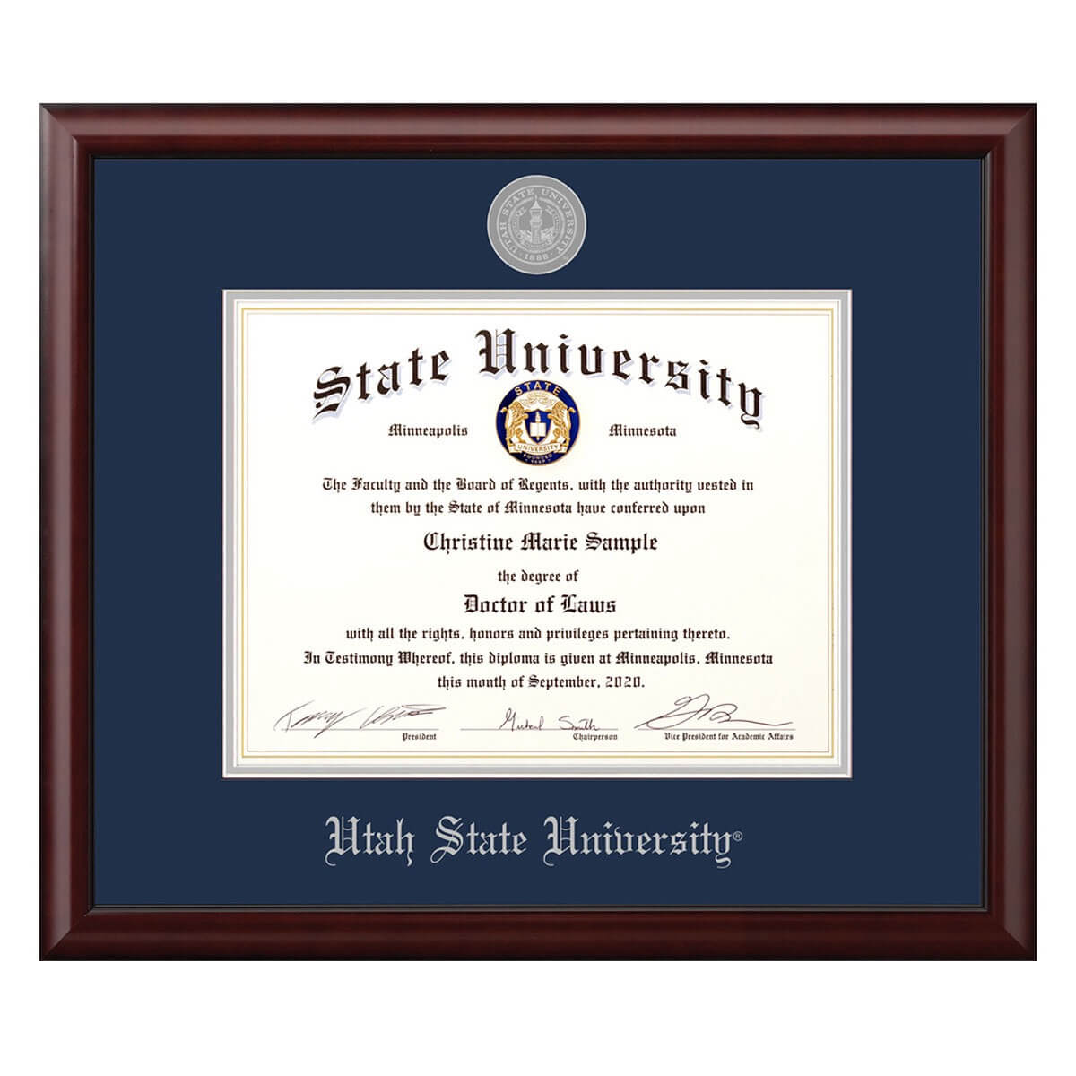 Utah State Scholar Diploma Frame | USU Campus Store