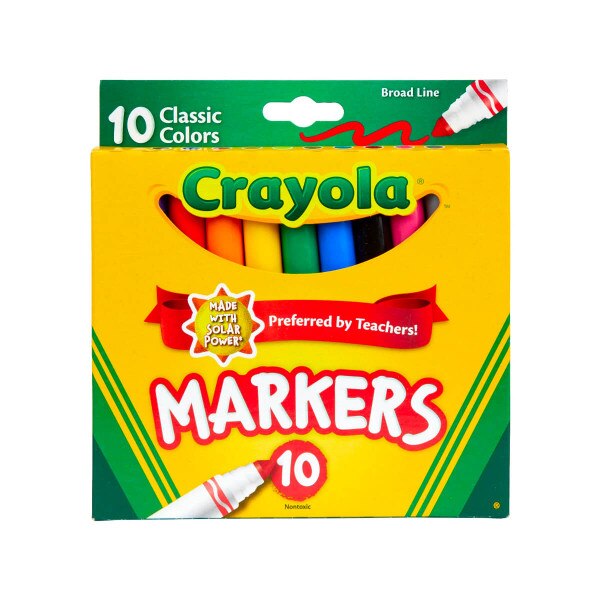 Crayola Classic Markers - 10Pk | USU Campus Store