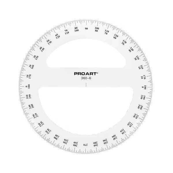 360º Clear Protractor | USU Campus Store