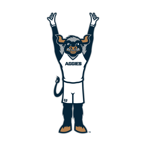 Big Blue Gymnastics Sticker | USU Campus Store