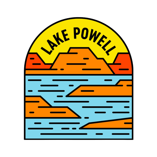 Lake Powell Sticker | USU Campus Store