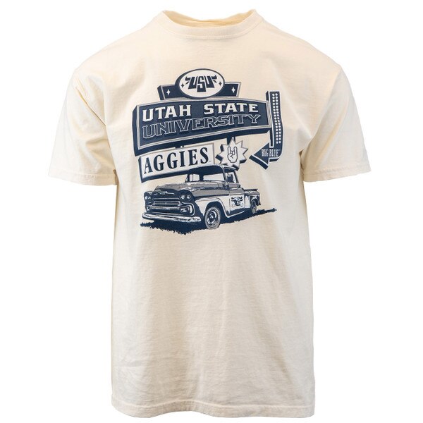 Utah State Aggies Retro Truck T-Shirt | USU Campus Store